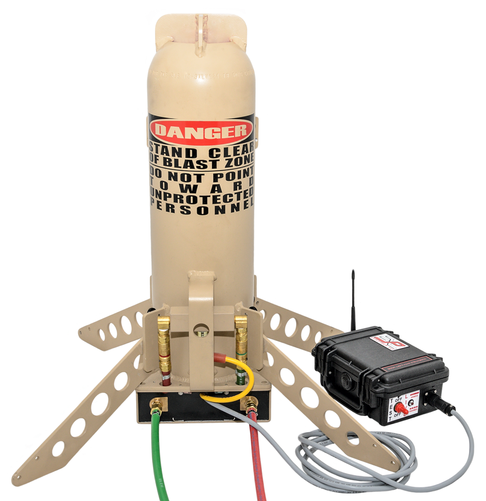 X-05 Mid-Sized Battlefield Effects Blast Simulator - Explotrain, LLC.