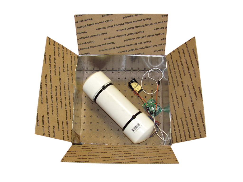 Victim Operated Cardboard Box IED Training Device - Explotrain, LLC.
